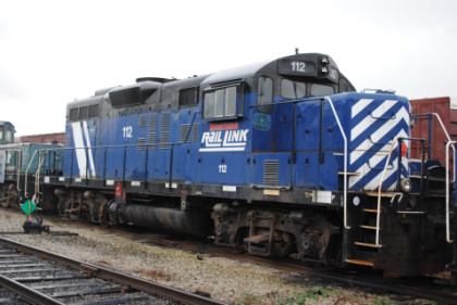 Southern Railway of British Columbia GP9 112, ex. Montana Rail Link 112 2008, exx. Montana Rail ...