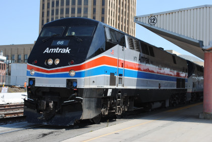 Two more views of locomotive. I headed over to Metrolink 602 to head home to Santa Ana, very ...
