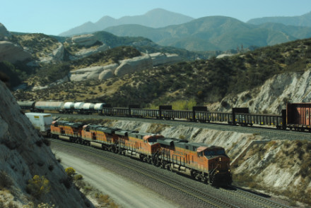 BNSF 6769 East at Sullivan's Curve.