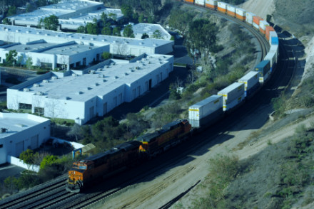 BNSF 6937 East with DPU's on the rear.