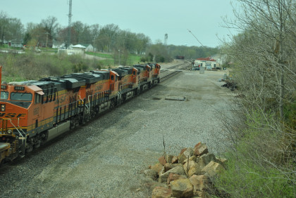 BNSF 6607 West.