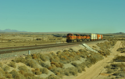 BNSF 4495 West at Holcomb Ranch Road.