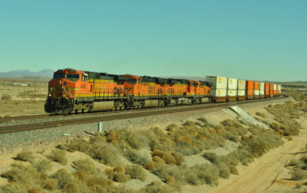 BNSF 4495 West at Holcomb Ranch Road.