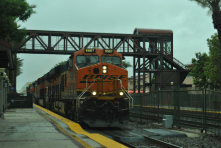 Next came BNSF 6507 East. Now we went over to the grounds, found the bathrooms then started ...