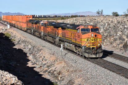 BNSF 5525 East.