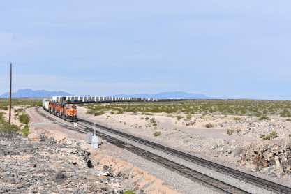 BNSF 7505 East.