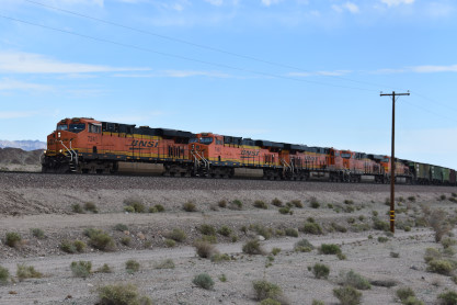 BNSF 7241 West at East Siberia. We next headed to Cadiz.