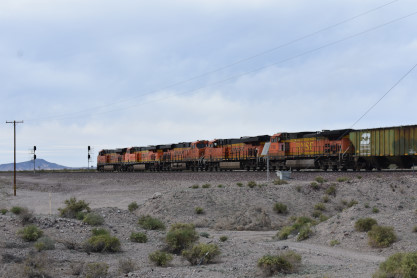 BNSF 7241 West at East Siberia. We next headed to Cadiz.