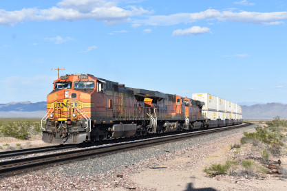 BNSF 5230 West near Homer.