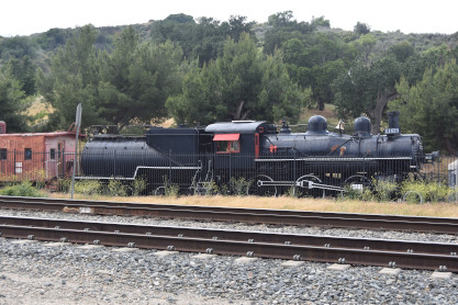 Southern Pacific 2-6-0 1629, ex. Santa Clarita Valley Historical Society 1982, exx. sold to Gene ...