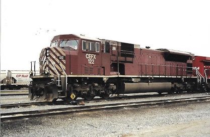 CEFX SD90MAC 122 on March 29 th 2003.