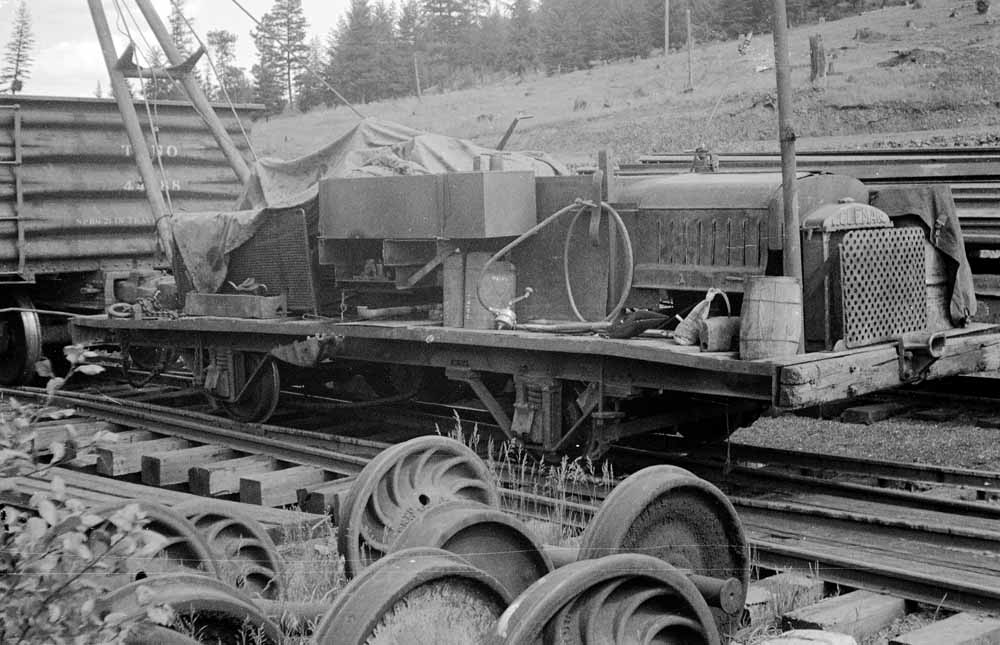 One of the more unique pieces of equipment on the Kinzua operations was this apparently home ...