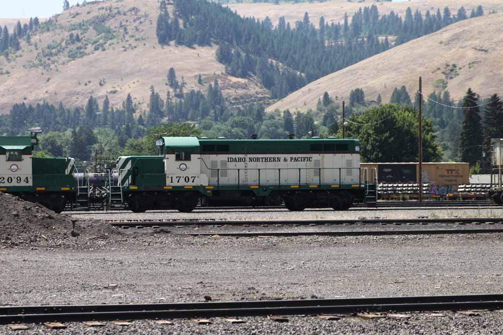 INPR #1707 in La Grande in 2020. Luke Noltensmeyer photograph.