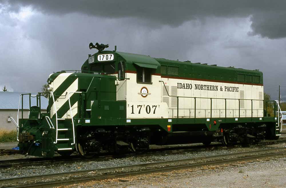 INPR #1707 in Emmett, Idaho, on 19 October 1996. Keith E. Ardinger photograph.