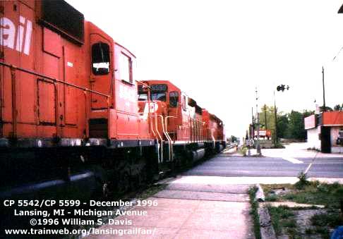 CP 5599 - Michigan Ave., December 1996
