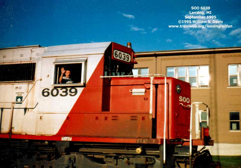 SOO 6039 cab closeup