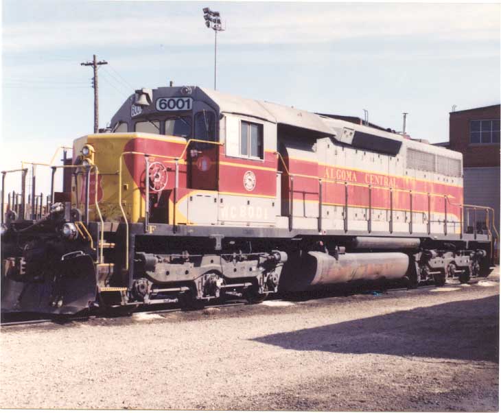 6001 ex AC 181 GMD SD40 A2562 10/1971 Wayne V. Brittain