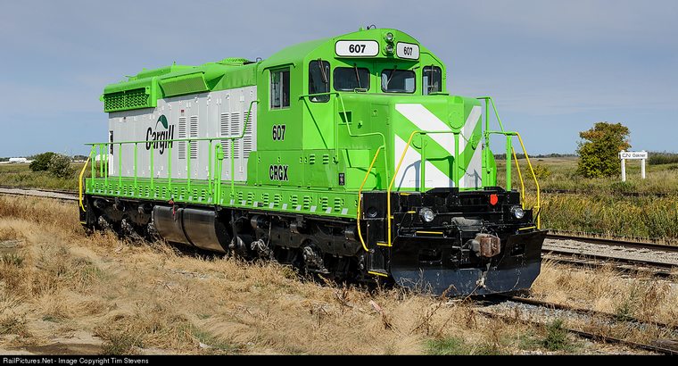 CRGX 607 (acq. 8/2017) SD18 EMD 26656 5/1961 Oakner, CN Rivers Sub. September 1, 2018