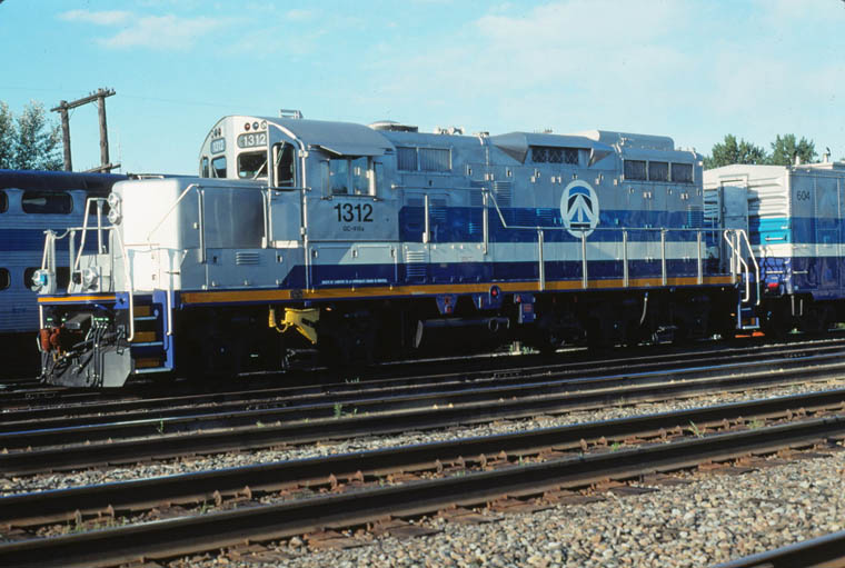 1312 nee CN 4299 GMD A1656 3/1959 Vaudreuil 8/1990 Bob Heathron