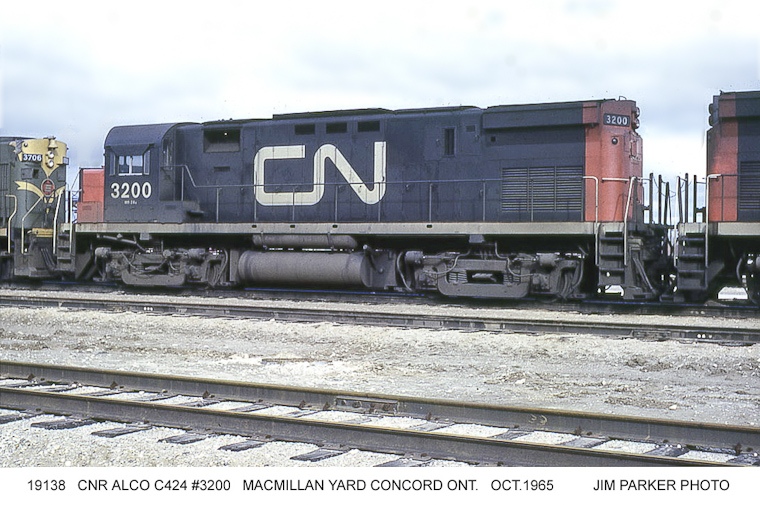 MLW C-424 3200-3240 41 units 2400 hp 75 mph Dynamic Brake