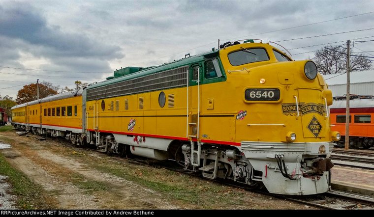 BSVY 6540 acq. c.2004 (ex VIA 6540 nee CN 6540) GMD A1400 7/1958 Boone, Iowa 10/24/2020