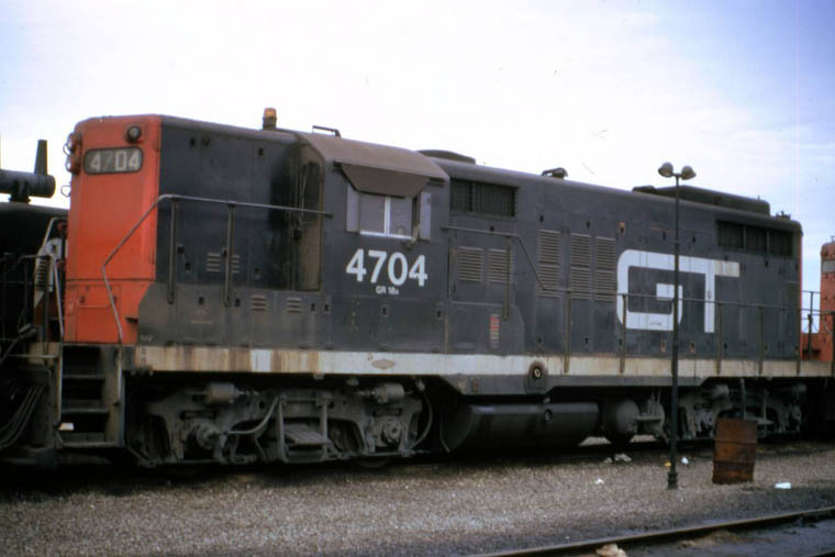 GT 4704 EMD 25736 3/1960 October 01, 1973