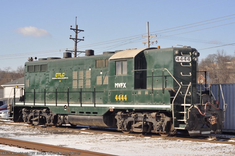 CTLC Consolidated Terminals and Logistics Co. MVPX 4444 ex GTW 4444 EMD 21451 5/1956