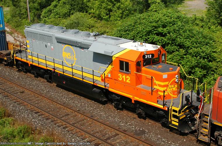 312 homeward bound through Brantford 6/21/2015.