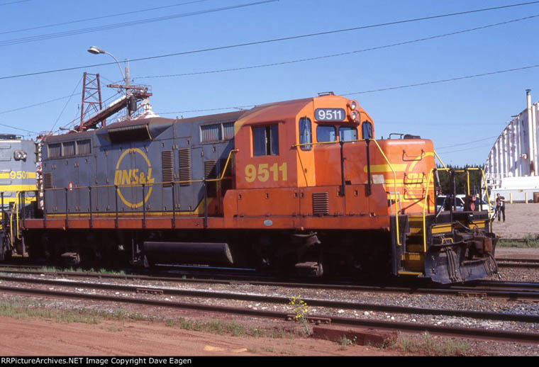 9511 slug ex 155 GP9 GMD A934 4/1956 converted AMF 11/1995