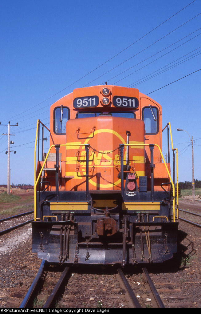 9511 slug ex 155 GP9 GMD A934 4/1956 converted AMF 11/1995