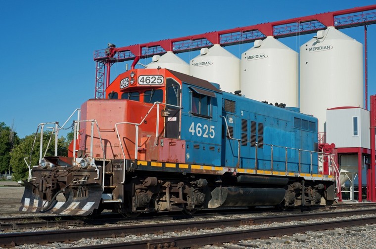 BTR 4625 acq. 1/2012 (ex GTW 4625 /4543) GP9R EMD 22851 3/1957