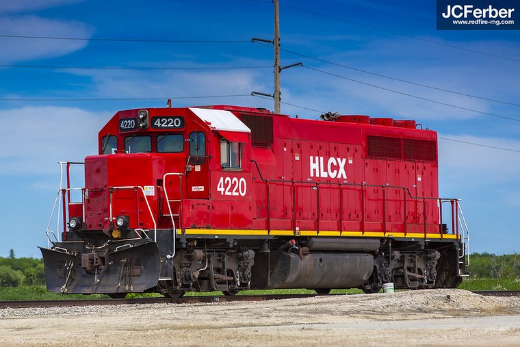 HLCX 4220 acq. 8/2013 ex CP 4616 , ex SOO 2036, ex MILW 2036 nee 163:1. GP40-2 EMD 32480 1/1967