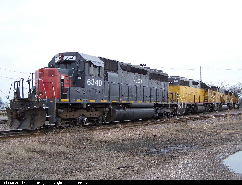 HLCX 6340, NBSR 8144, NBSR 6315 crossing Pleasant River, Brownville Jct. ME 10/27/2015