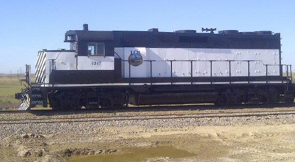 LCRI 6347 acq. 7/2013 ex DMVW 6347, ex SP 6347/7751. GP35 EMD 30158 6/1965