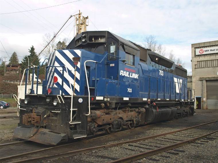 SD35M EMD 30521 9/1965 Burnaby 5/26/2018