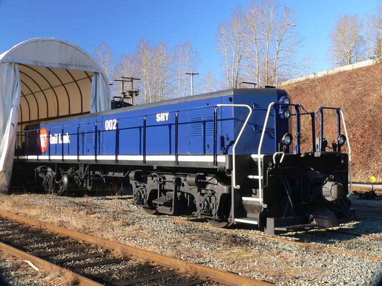 SRY 002 acq. 12/2010 (nee CN 226 rebuilt 11/1986 from GP9 4275) January 9, 2011