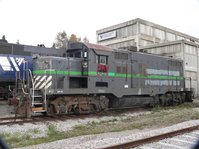 These two ex ICG GP9's were scrapped by J & L.