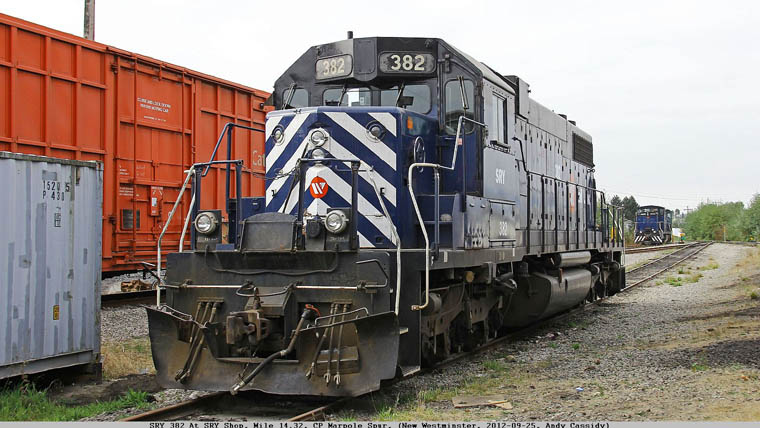 382 first of two unit order, first order SD38-2.