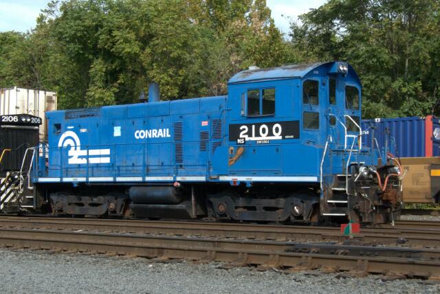 In the middle, with the newest paint, NS 2106 in NS Horsehead