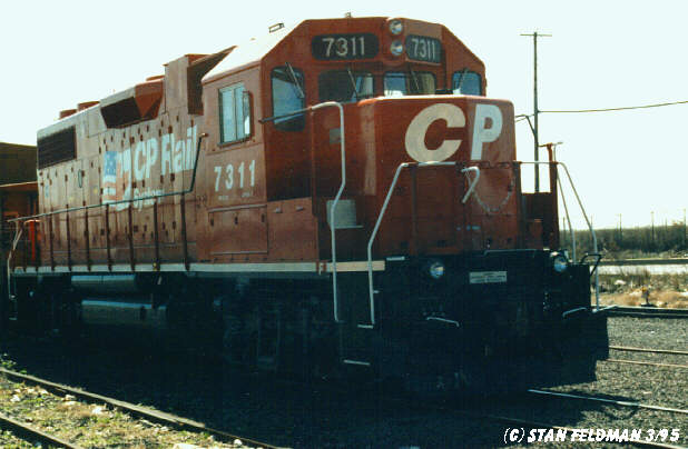 -Click here to see CP GP-38-2 #7311 working at the Railport, Port of Phila. Pa. 3/95.