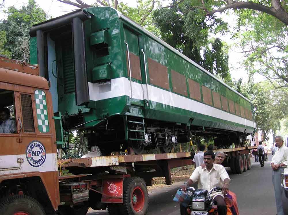 We then headed for floor shop to see MRVC rakeproduction.