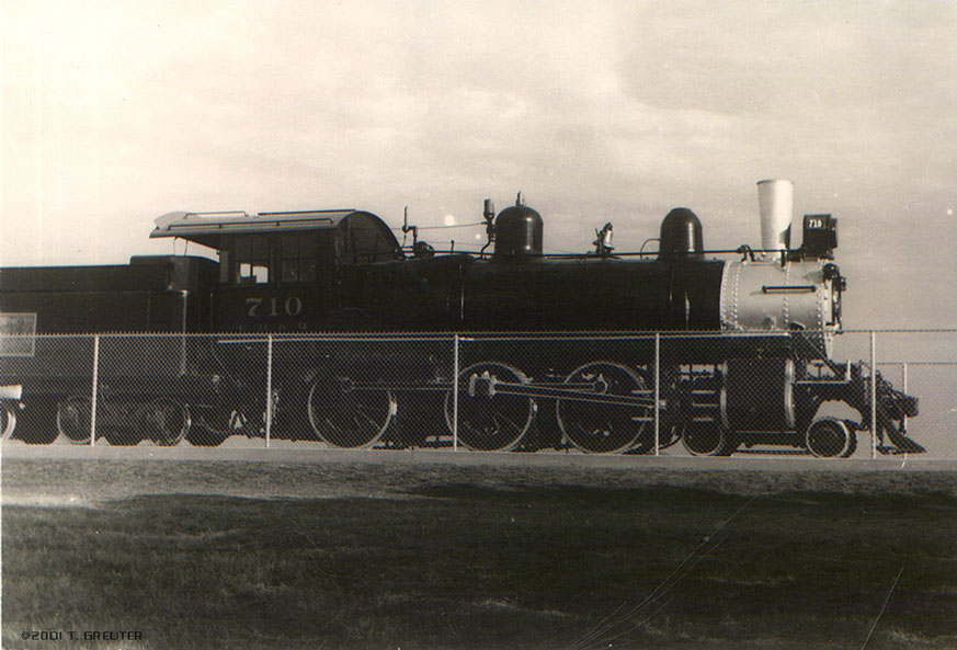 710's hilltop display at Pioneers Park - circa 1960's
