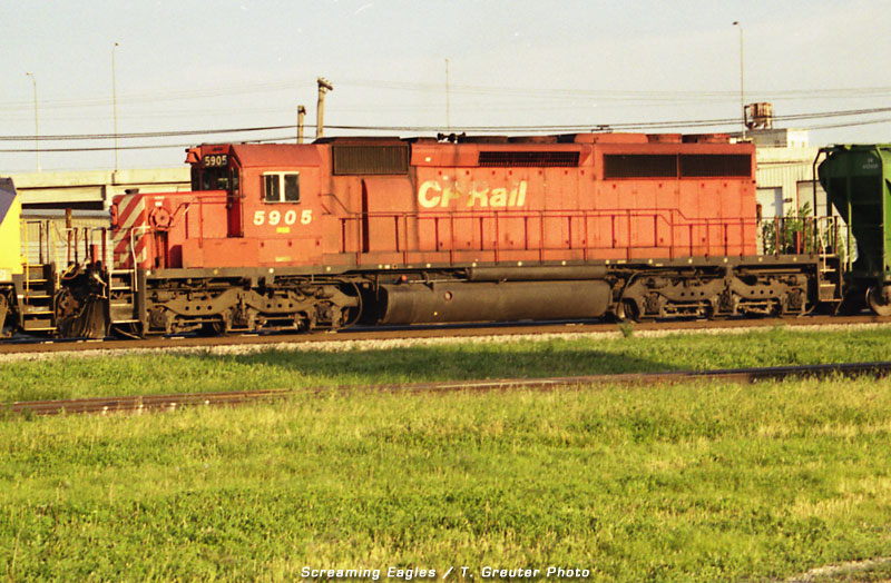 CP 5905 - on the BNSF at Lincoln, Nebraska - T. Greuter Photo