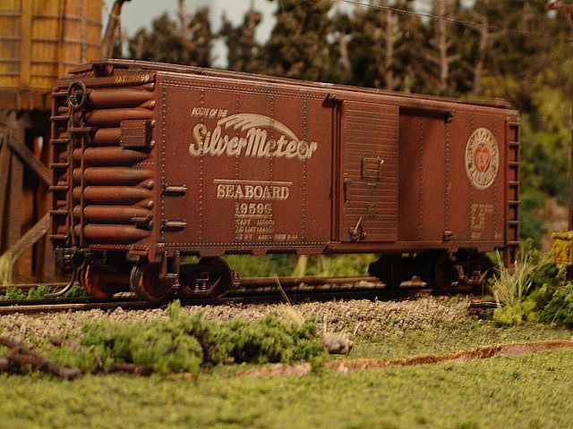 SAL Boxcar #19599 Angle View