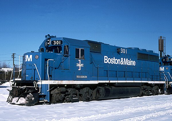 Boston& Maine GP40-2 Index