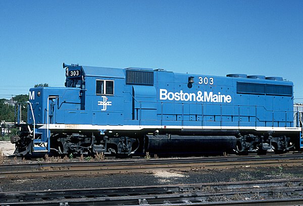 Boston& Maine GP40-2 Index